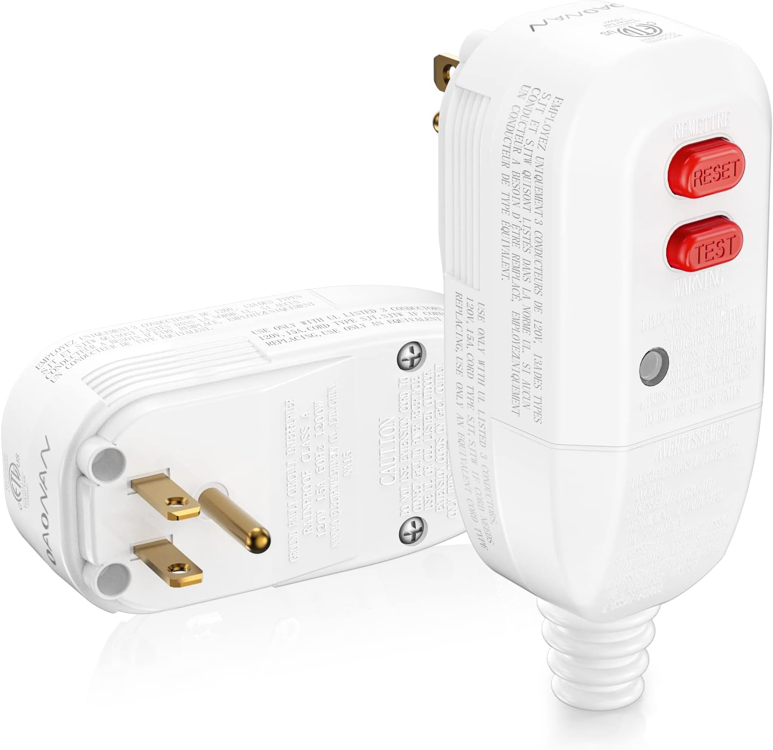 Superior Electric SE 5010 GFCI 20 Amp Plug NEMA 5-20P - Amazon.com