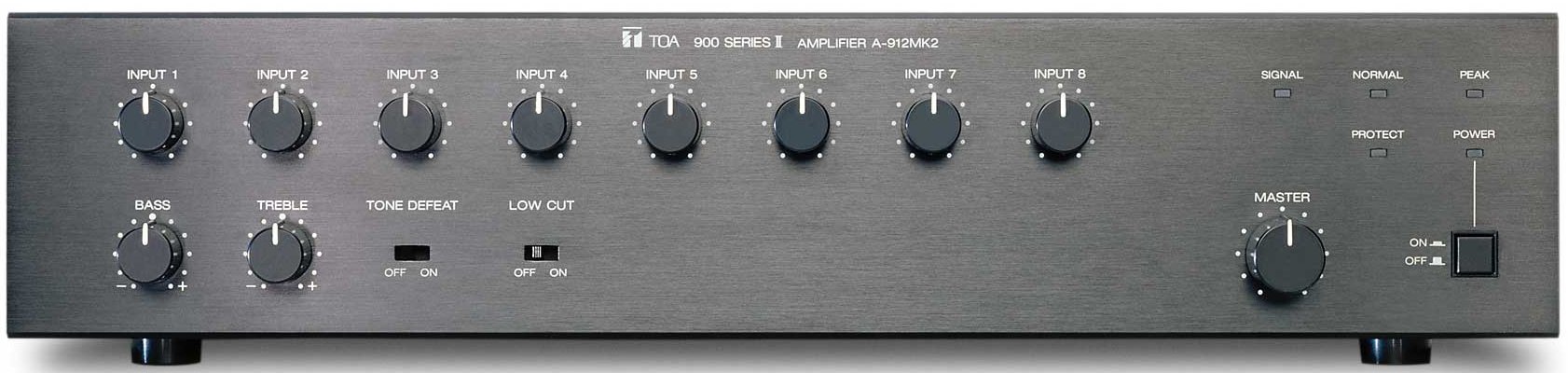 Snapklik.com : TOA A-906MK2 UL Modular Eight Channel Mixer/Amplifier