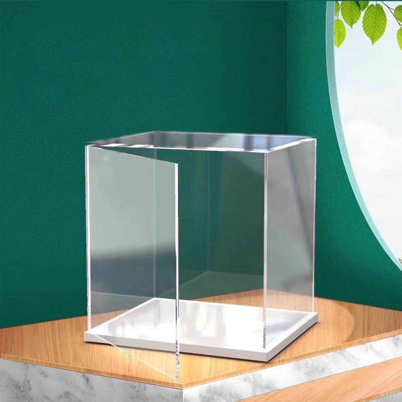 Amazon.com: Openable Clear Acrylic Display Case-Assemble Countertop Box ...