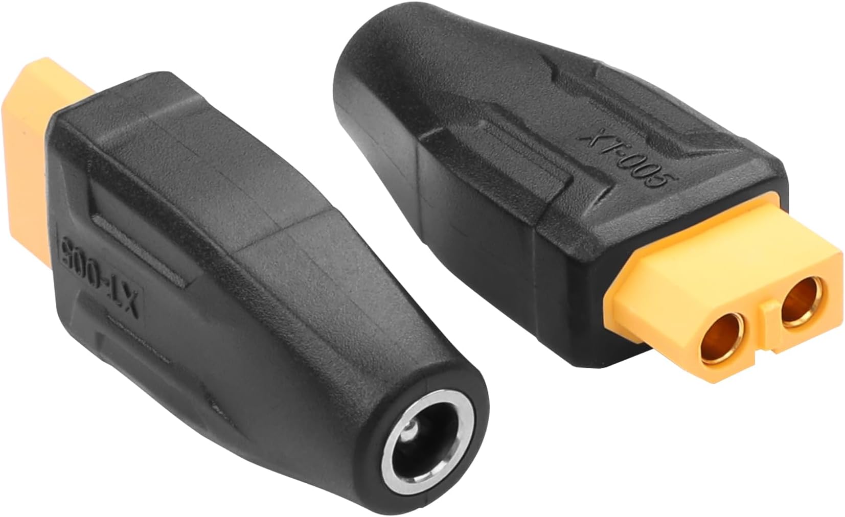 Amazon.com: SinLoon 2 Pack XT60 to DC5521 Adapter XT60 to DC 5.5mm X 2 ...