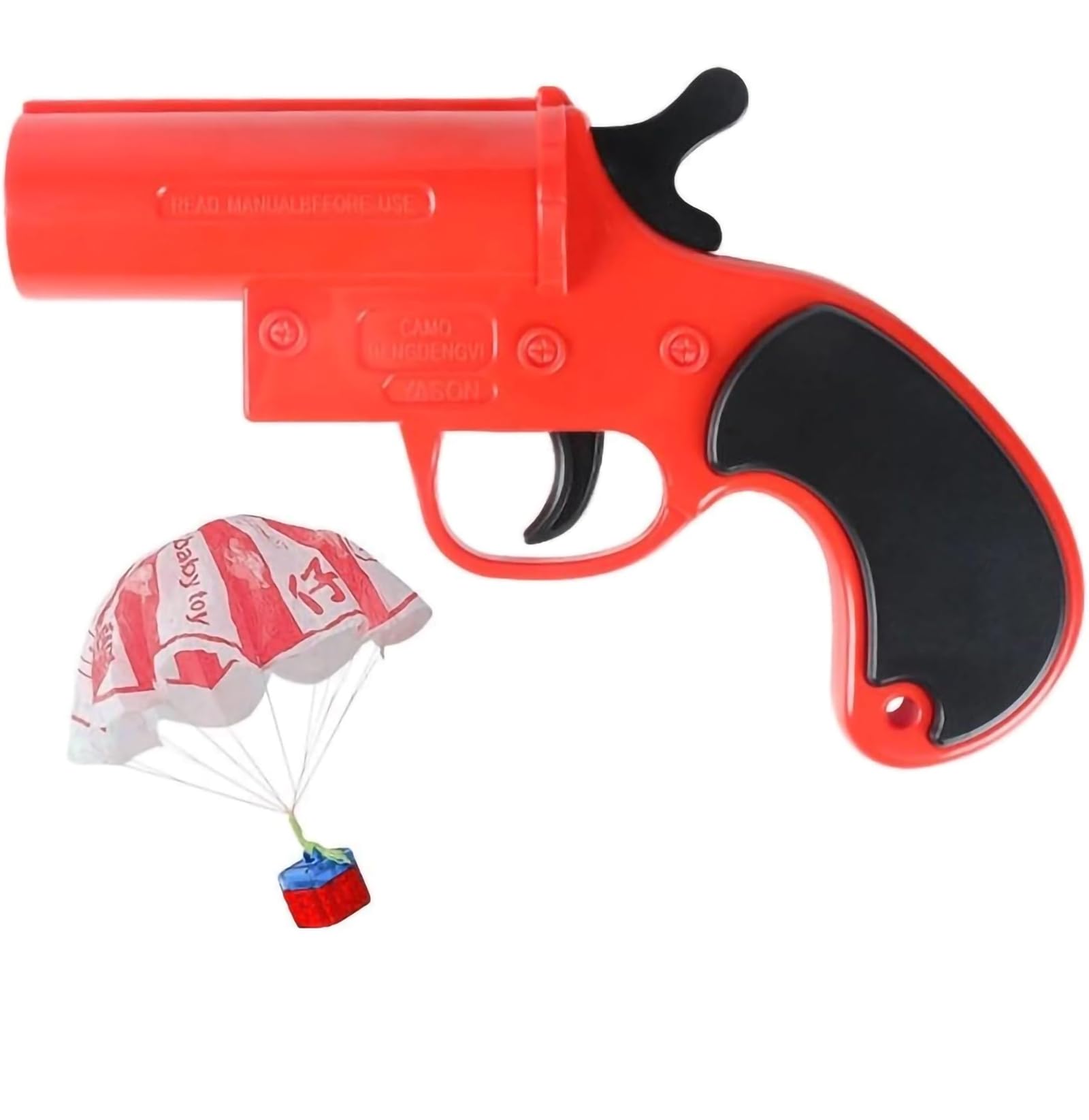 Amazon.com: Signal Toy Gun and Parachute Set: Innovative Children's Toy ...