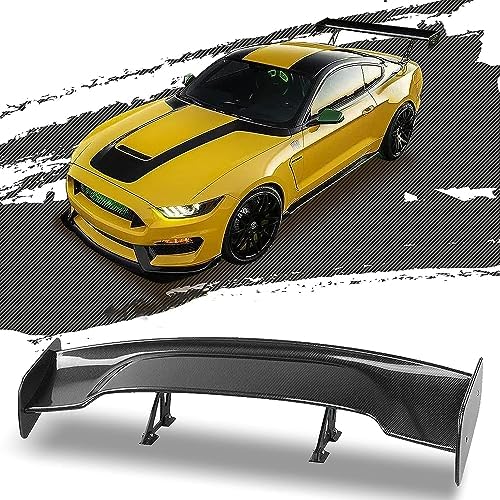 Amazon.com: Acmex 47Inch Universal Rear Spoiler, GT Style ABS Racing ...