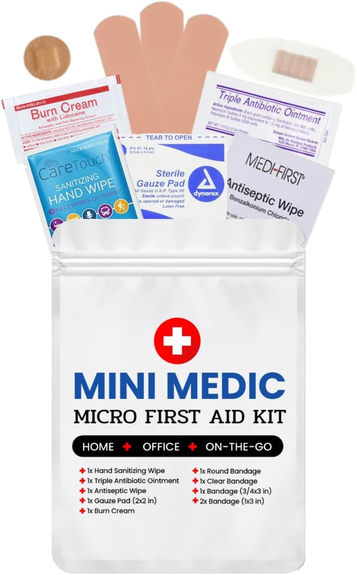 Amazon.com: Welly Quick Fix Kit First Aid Travel Kit - 24ct : Health ...