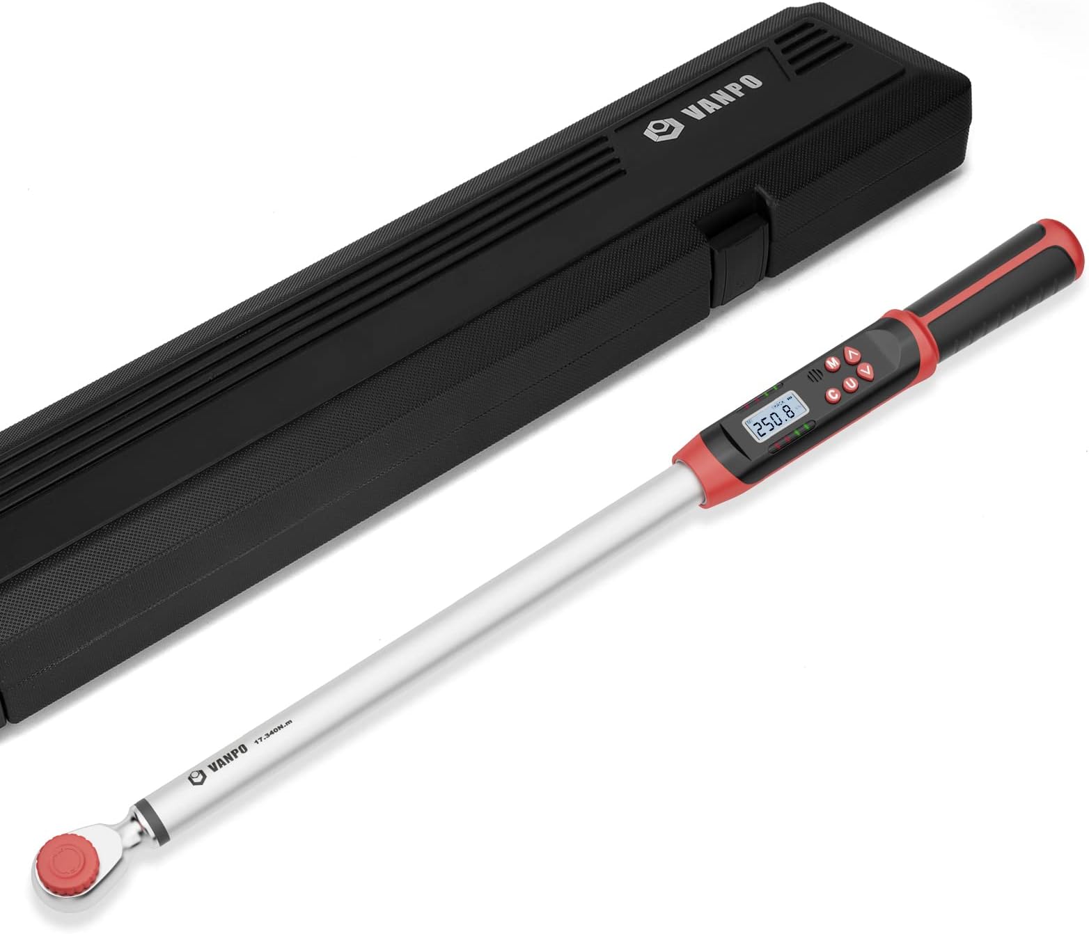 VEVOR Digital Torque Wrench, 1/2" Drive Electronic Torque Wrench ...