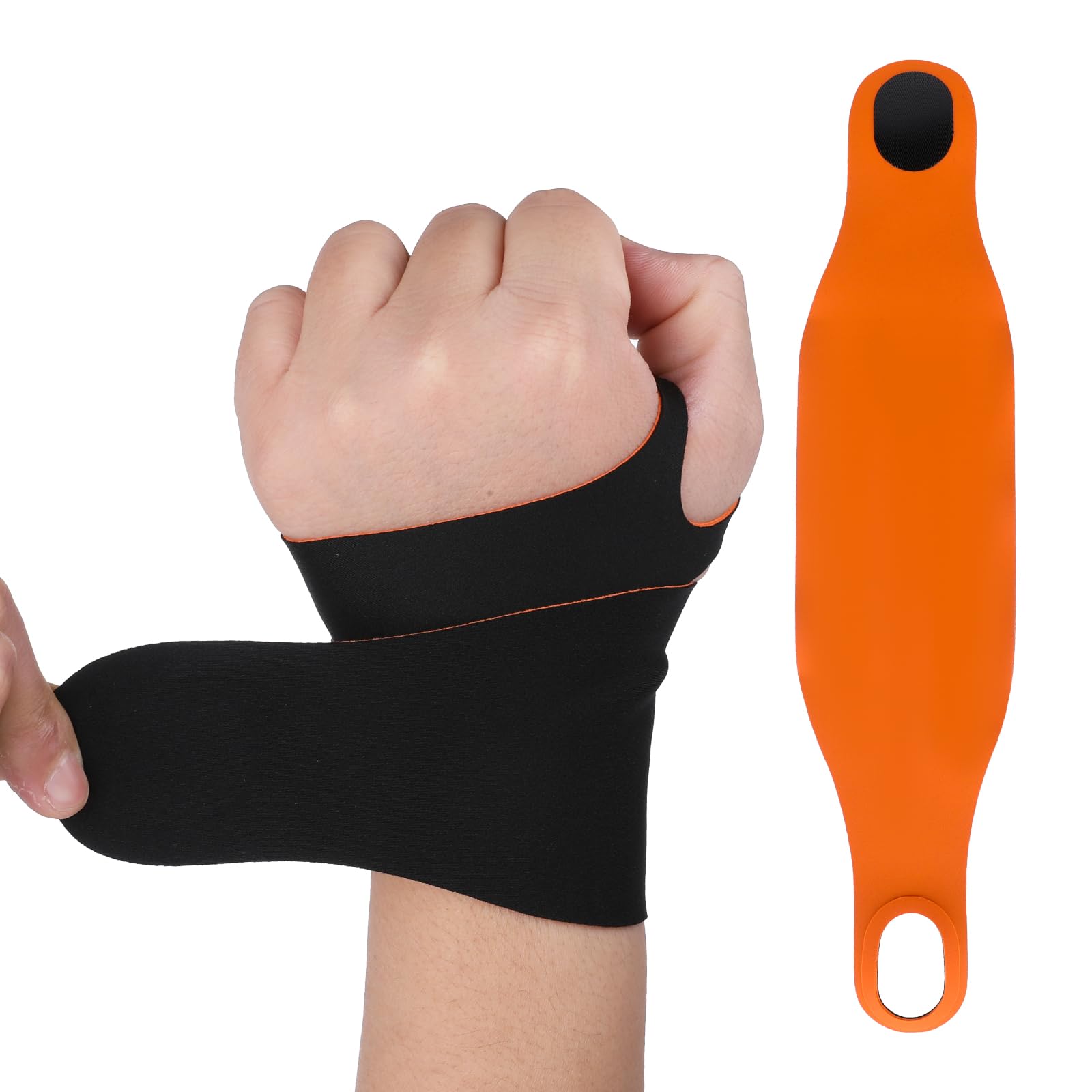 Amazon.com: Prasacco Ulnar Wrist Brace, Ultra-Thin Elastic Wrist Brace ...