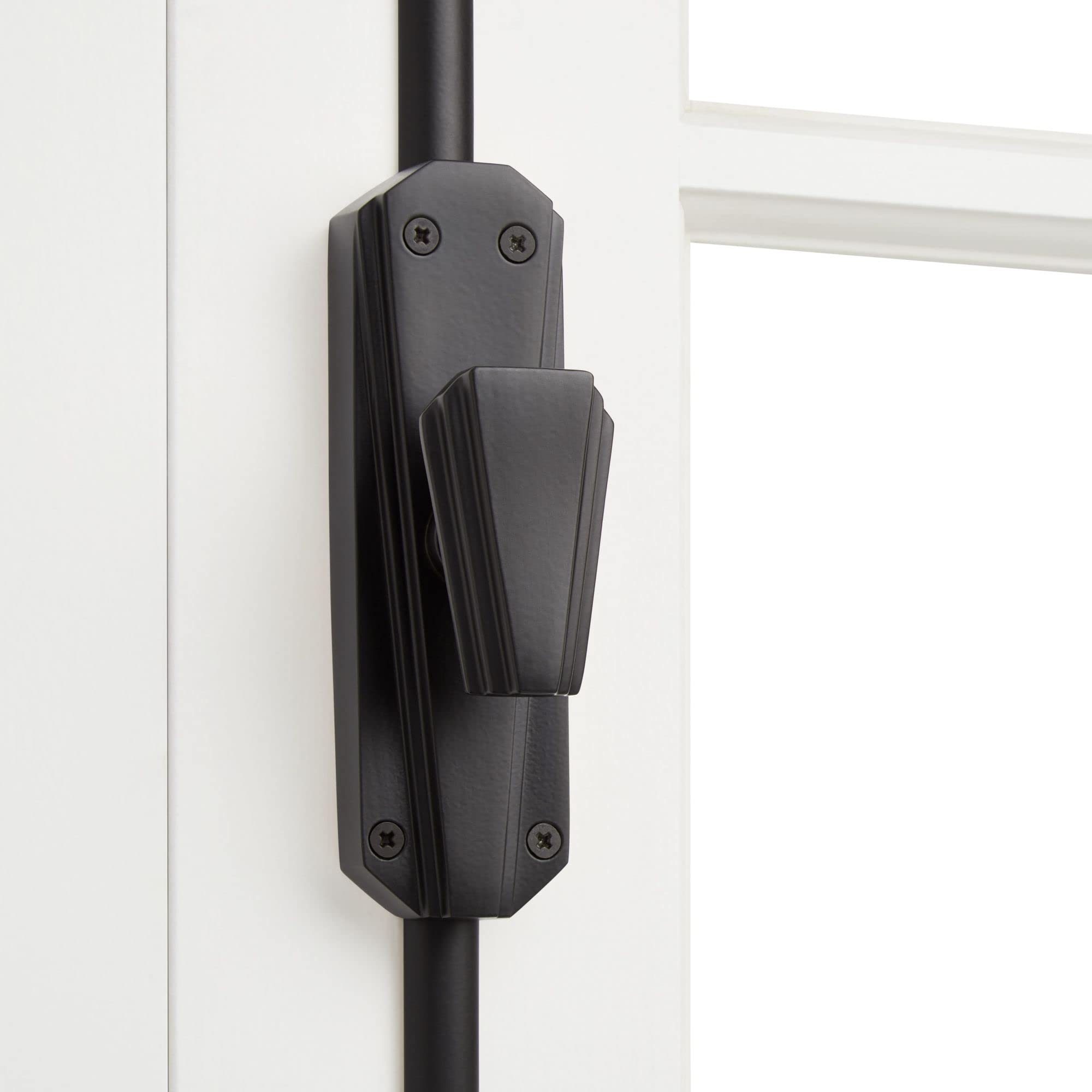 Signature Hardware 482841 Stanwin Brass Cremone Bolt for 9-1/16' Doors ...