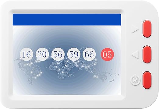 Amazon.com: Automatic Lottery Ball Machine, USB Powered AI Lottery Number Picker, Lucky Number ...