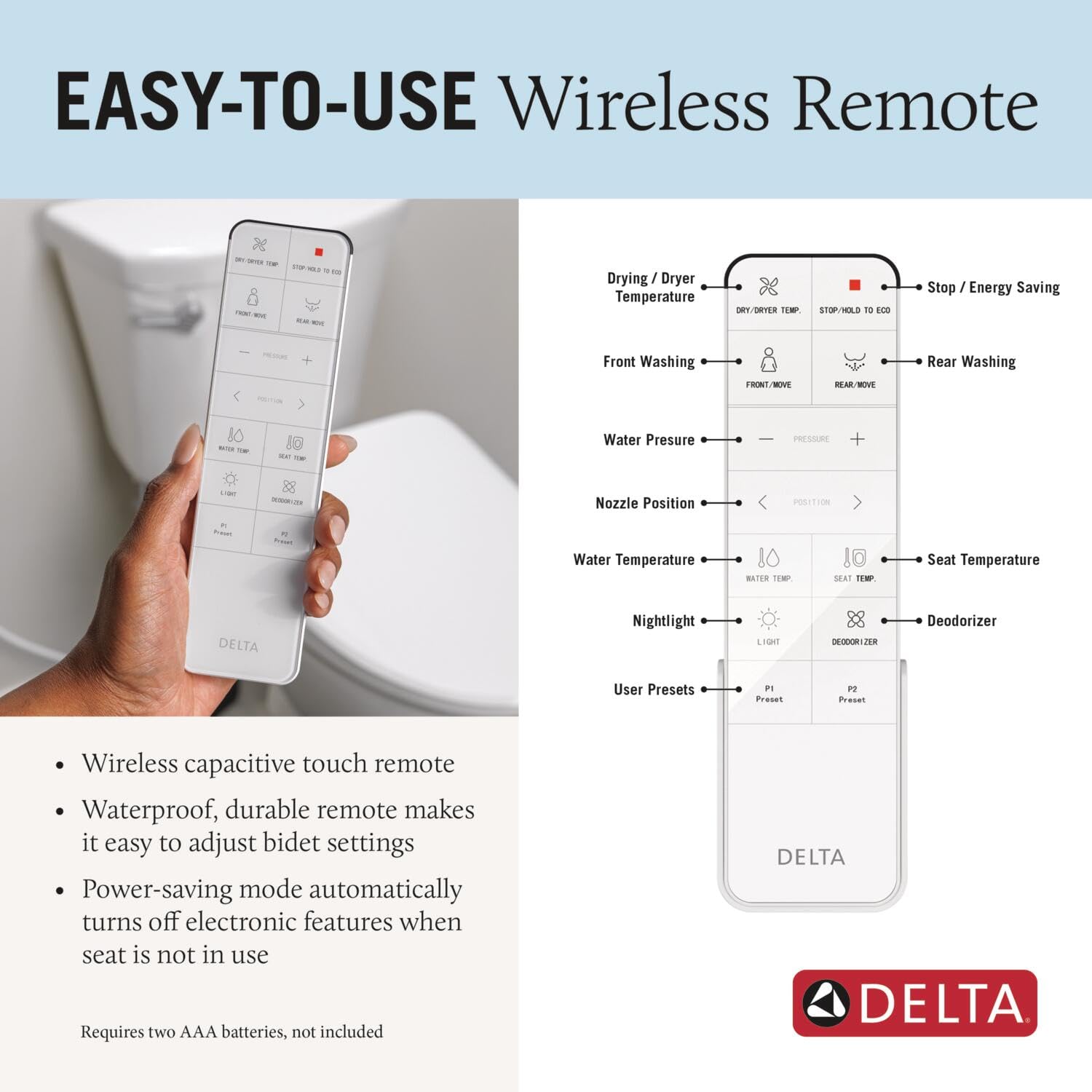 Snapklik.com : Delta Faucet Refresh Ultimate Elongated Electric Bidet ...