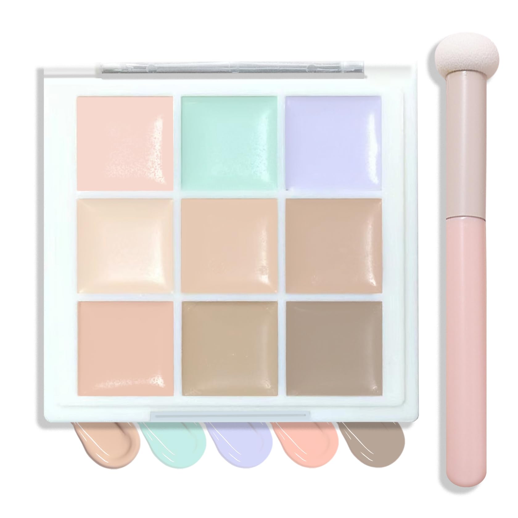 Amazon.com : 9 Colors Corrector Concealer Palette,Correcting Concealer ...