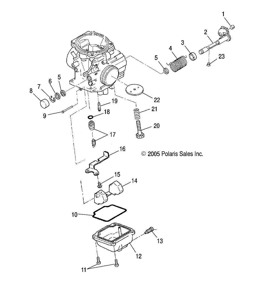 Amazon.com: Polaris Genuine OEM 1995-2014, Magnum, Freedom, Ranger ...