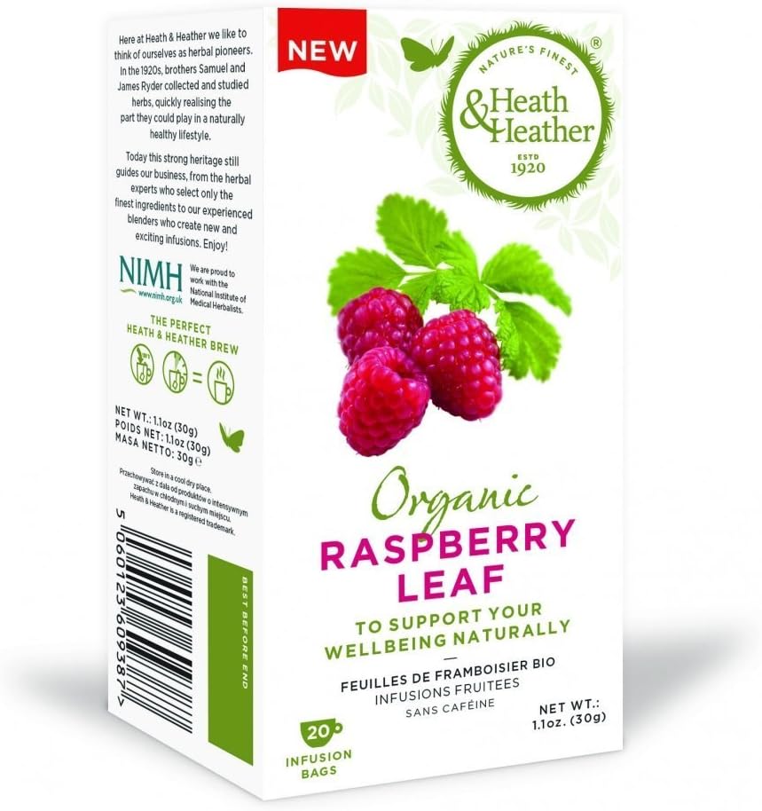 Amazon.com: Heath & Heather - Organic - Raspberry Leaf : Grocery ...