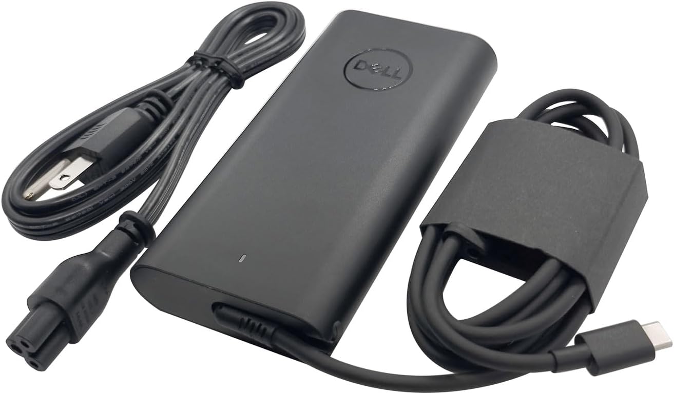 Amazon.com: Dell Laptop Charger 165W Watt USB Type C AC Power Adapter ...