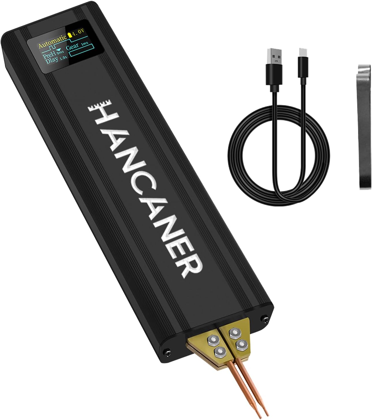 NICCOO Handheld Spot Welder, DIY Mini Spot Welder with 6 Gear ...