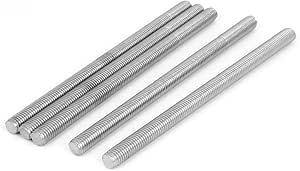 Amazon.com: uxcell M12 x 200mm 304 Stainless Steel Right Hand Thread ...