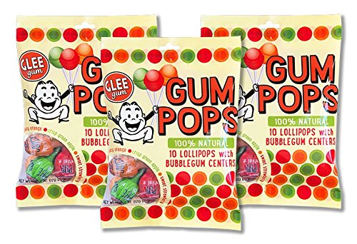Amazon.com: Glee Gum Pops Lollipops 6 Ounce Bag, Pack of 3