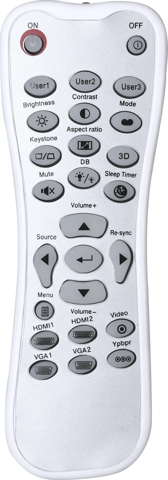 Amazon.com: BR-3003B Projector Remote Control Compatible with Optoma ...