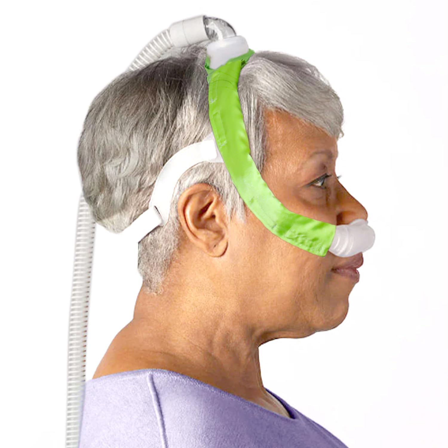 Amazon.com: 2 Pack Satin CPAP Strap Covers Silk CPAP Frame Cover to ...