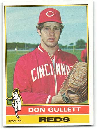 Amazon.com: 1976 Topps #390 Don Gullett NM Near Mint Cincinnati Reds ...