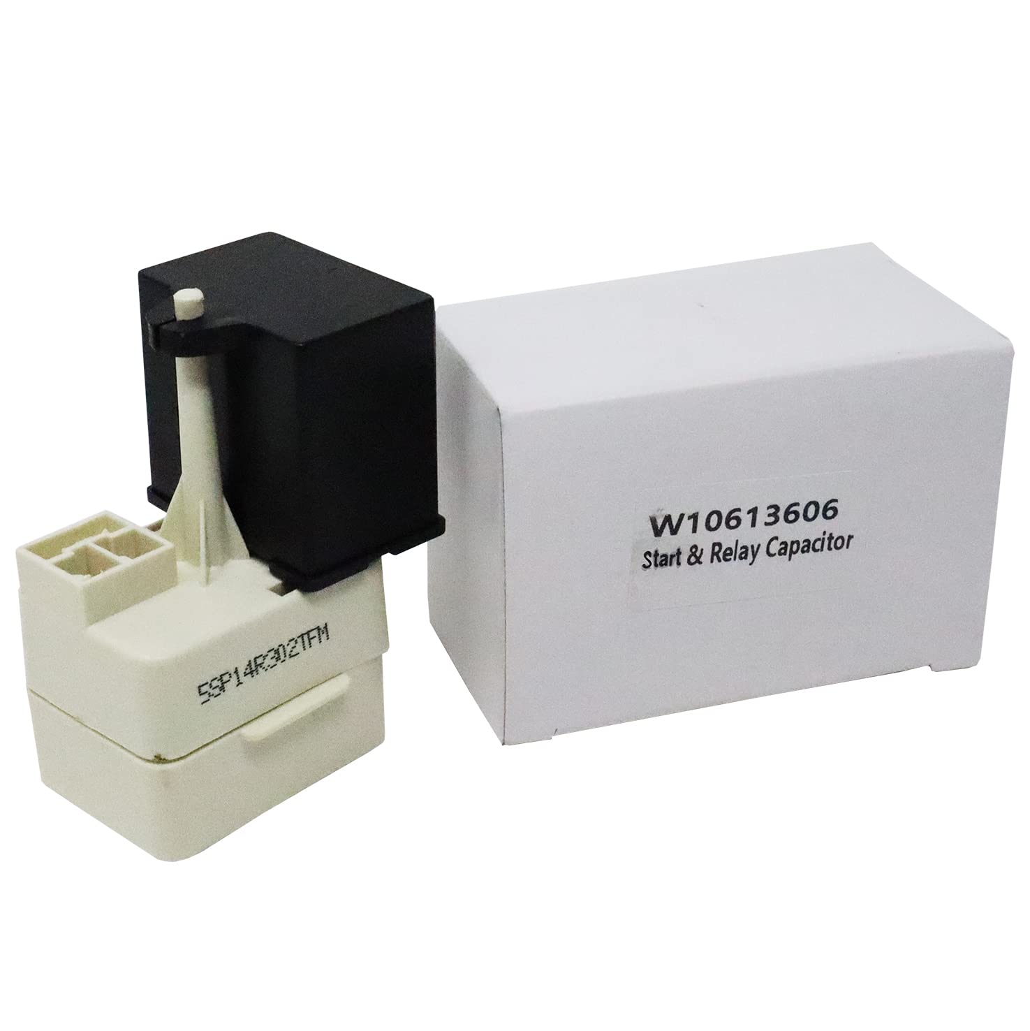 Amazon.com: W10613606 Refrigerator Compressor Start Relay and Capacitor ...