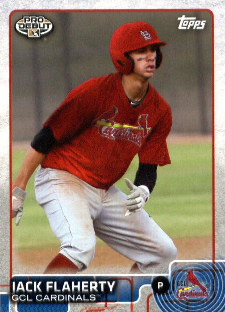 Amazon.com: 2015 Topps Pro Debut Baseball Card #121 Jack Flaherty ...