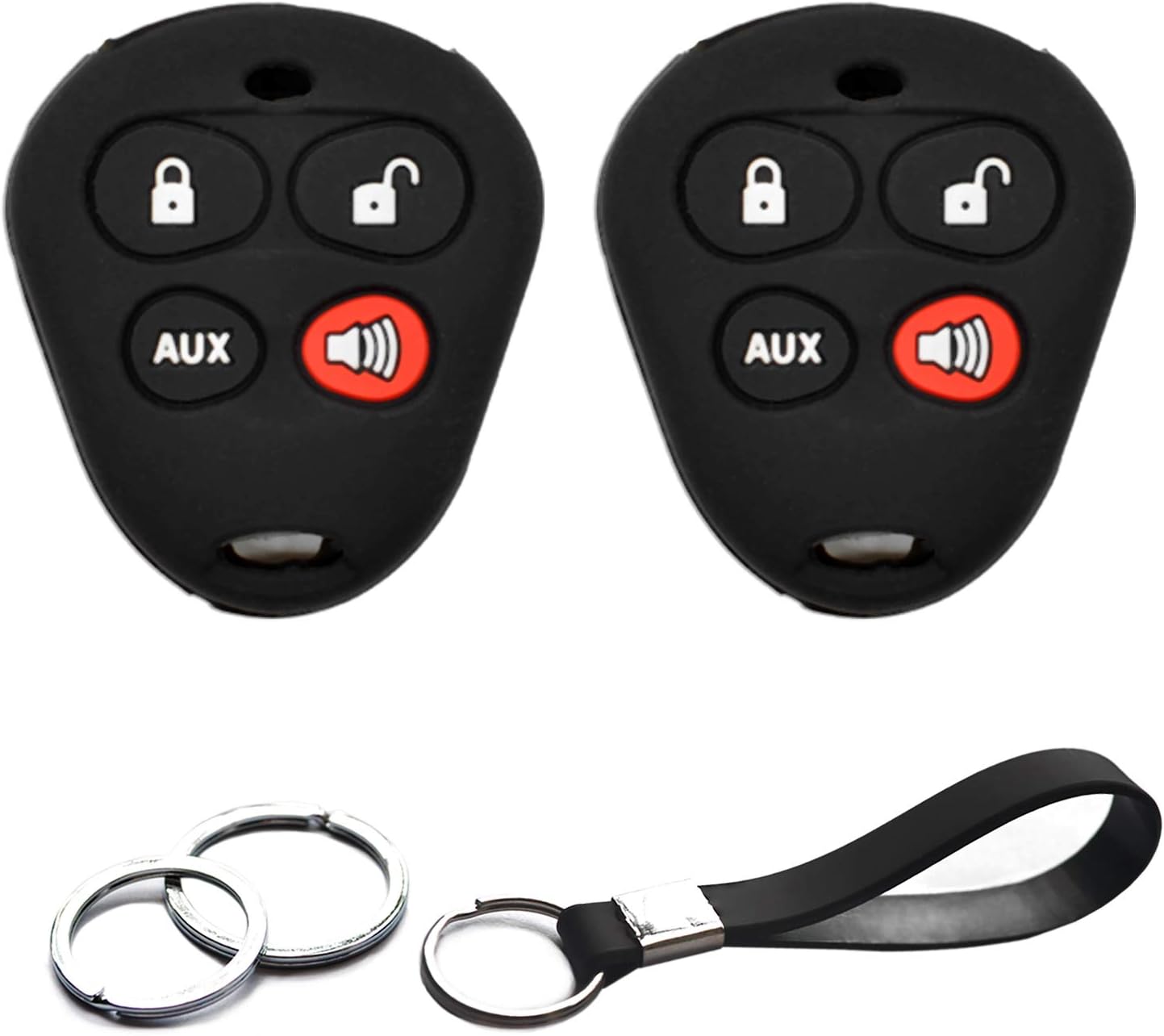 Amazon.com: Key Fob Keyless Entry Remote Shell Case & Pad fits Viper ...