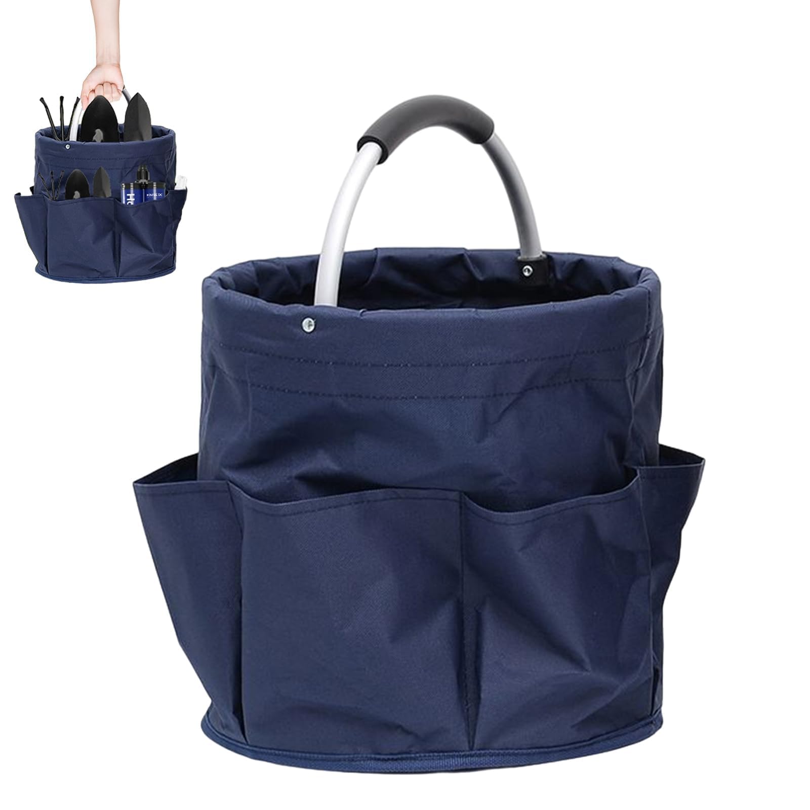 Niksultant 17L Collapsible Storage Basket for Toiletries, Cleaning ...