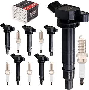 Amazon.com: UF495 Set of 6 Ignition Coil Packs and Spark Plug Fit for 4.0 V6 Toyota Tacoma FJ ...