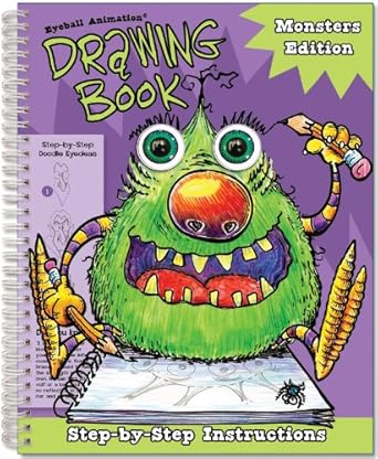 Eyeball Animation Drawing Book: Monsters Edition: Cole, Jeff, Cole ...