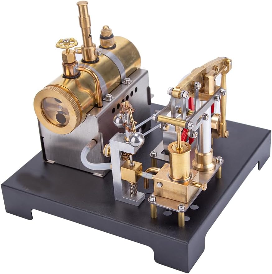 Amazon.com: Generic Steam Engine Kit, Mini Oscillating Steam Engine and ...
