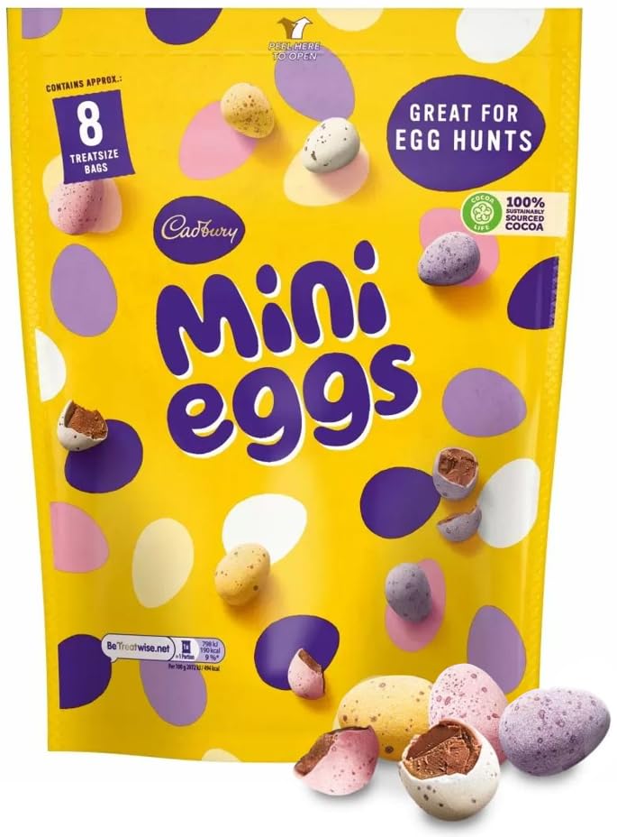 Buy Easter Mini Eggs Chocolate Multipack - Milk Chocolate Mini Eggs in ...