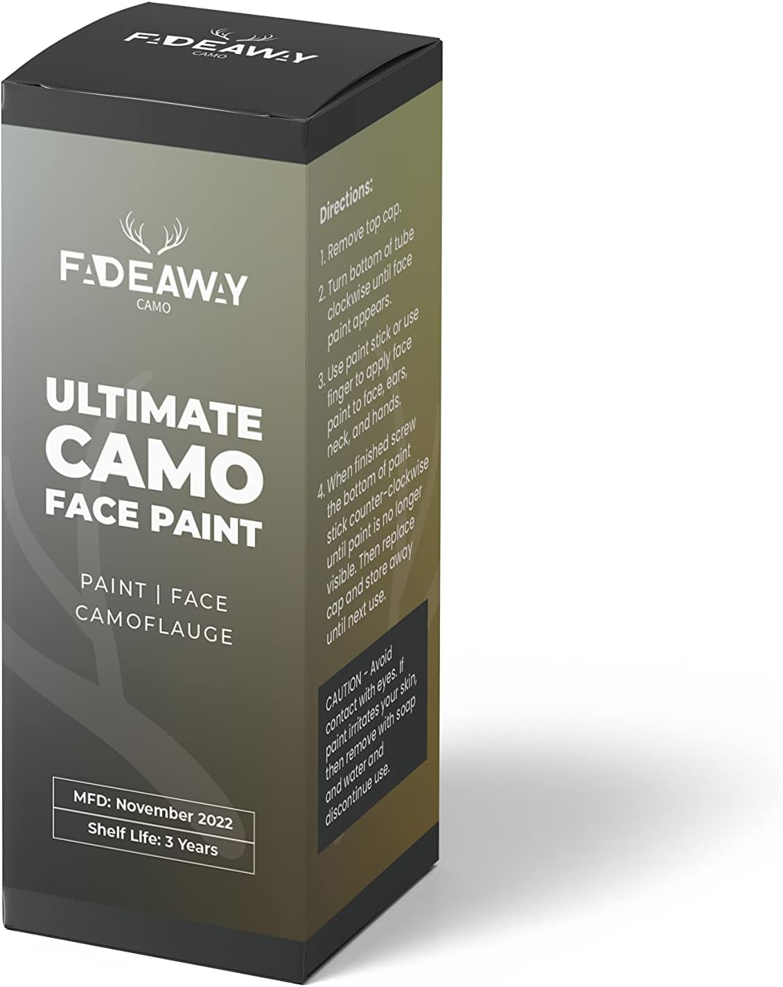 Amazon.com: Camo Face Paint, NATO Camouflage Military Makeup Paint ...