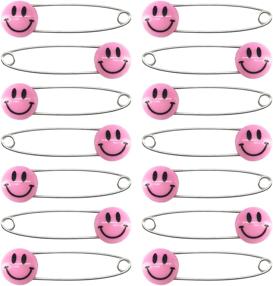 Amazon.com: YQBOOM 30pack Safety Pins Child Proof Safety Pin, Candy ...