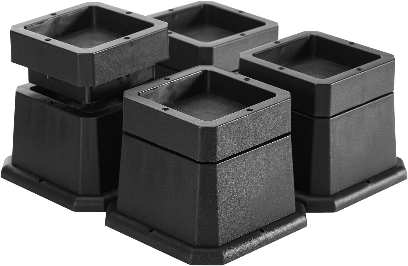 Amazon.com: Tocawe Bed Risers 3 Inch or 2 Inch Heavy Duty Furniture ...