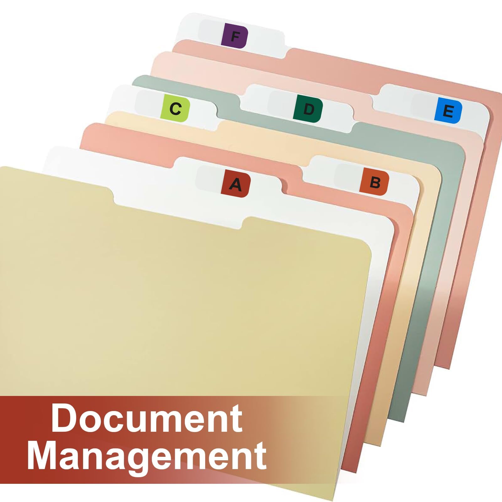 Snapklik.com : 10Sheet Sticky Alphabet Tabs, 260PCS A-Z Colorful ...