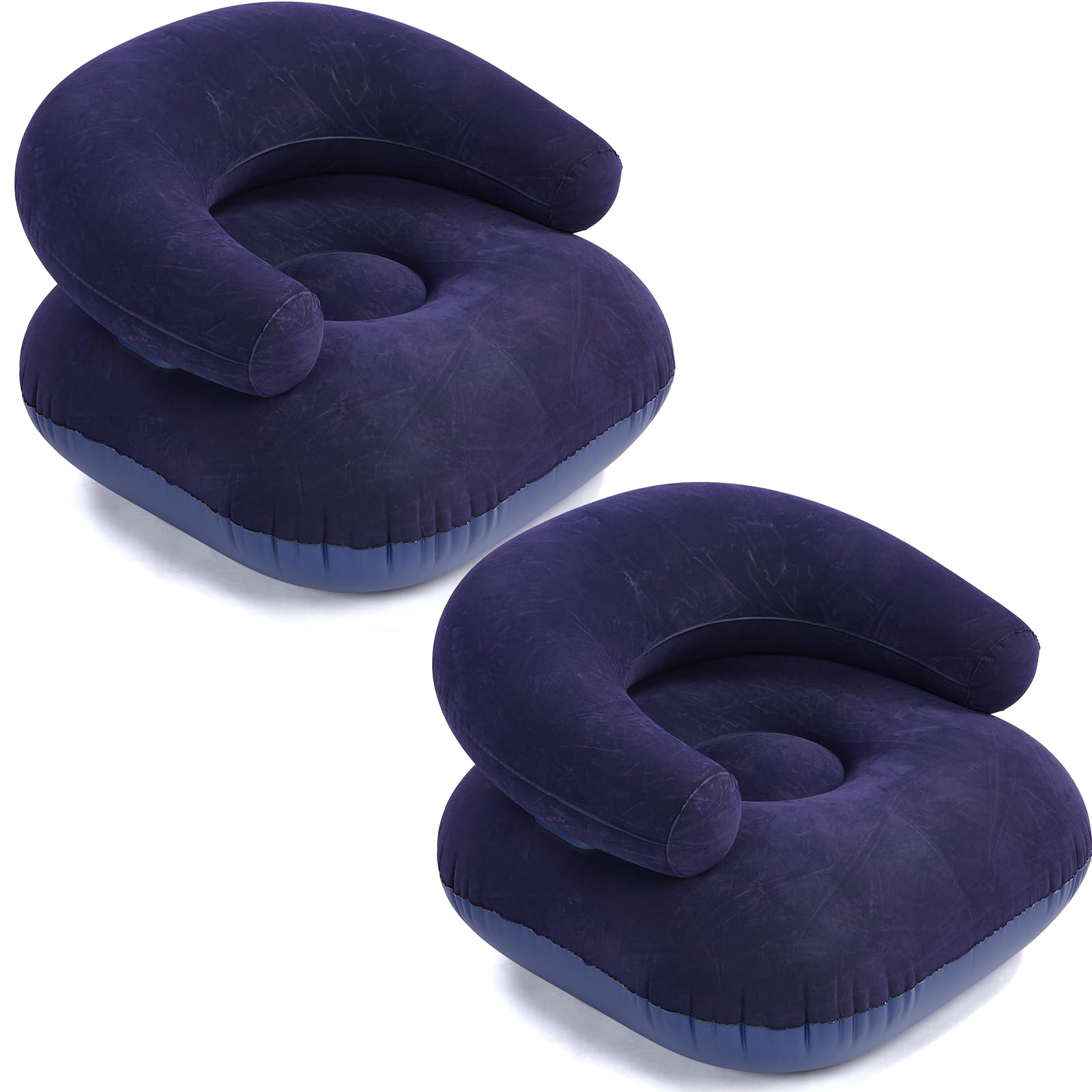 Amazon.com: Threehoney Inflatable Lounge Chair Inflatable Chair Deck ...