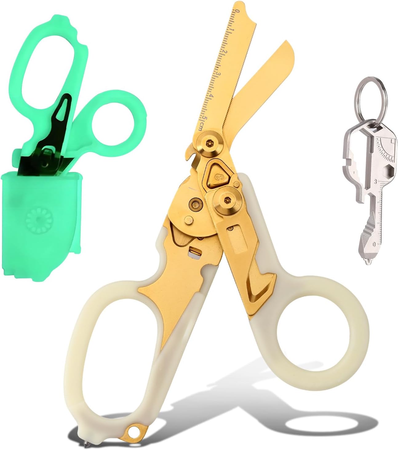 Amazon.com: LEEPENK 6 in 1 Multi-function Trauma Shears with Strap ...