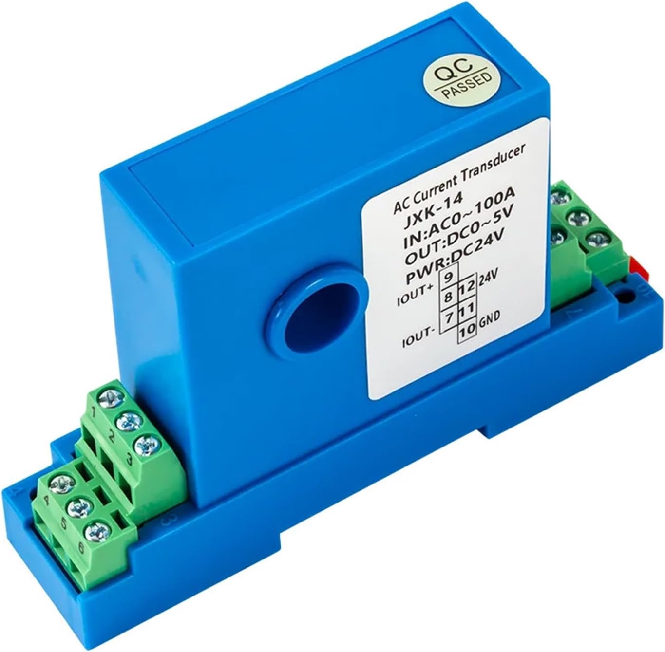 Amazon.com: BAISULI Current Transmitter Sensor RS485 4-20mA 0-10V 0-5V Current Transducer 0-100A ...