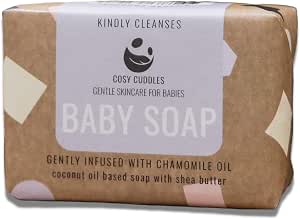 Natural Baby Soap, Handmade, Gentle, Palm Oil & Cruelty Free, No SLS ...