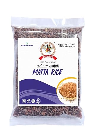 VS Products Kerala Matta Rice, 10kg, Rose Matta Rice, Palakkadan Rice ...