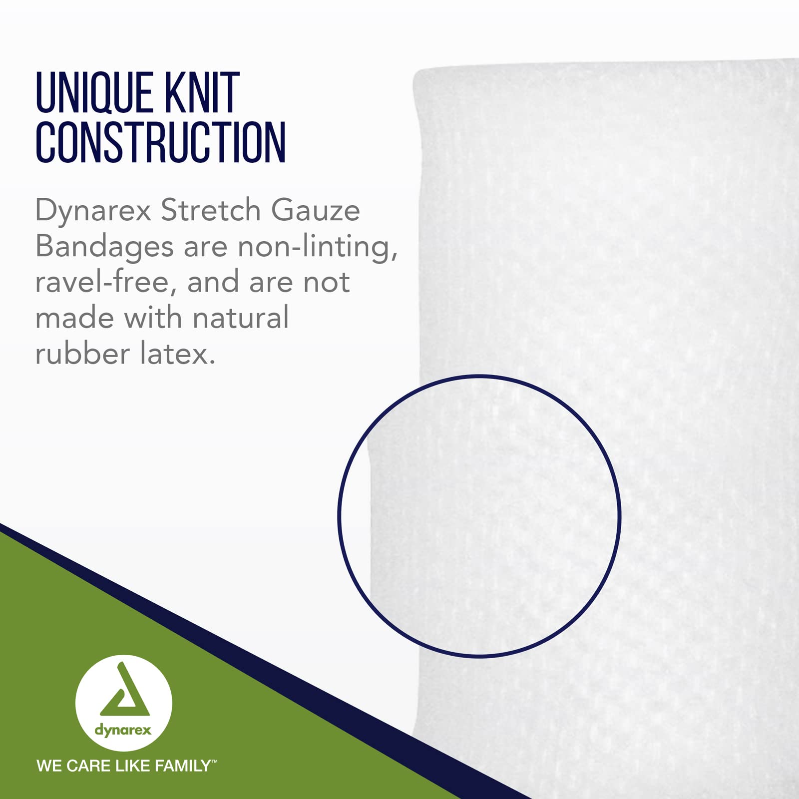 Snapklik.com : Dynarex 3103 Non Sterile Stretch Gauze Bandage Roll