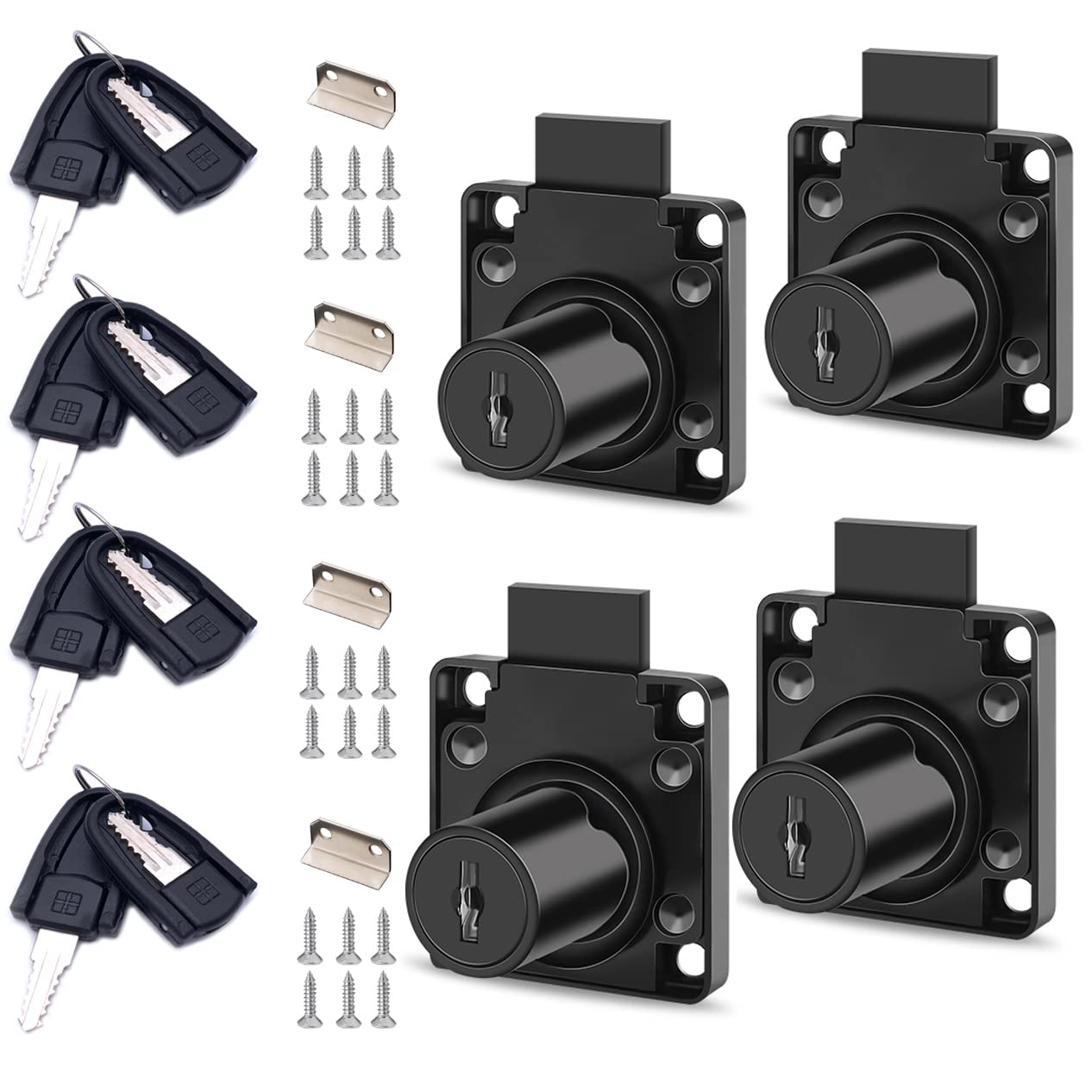 Zinc Alloy Office Desk Drawer Locks XIEHE 138 Furniture Wardrobe ...