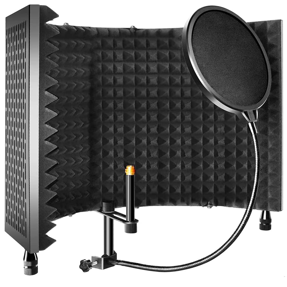 DEVICE OF URBAN INFOTECH Isolation Shield for Microphone with Pop ...