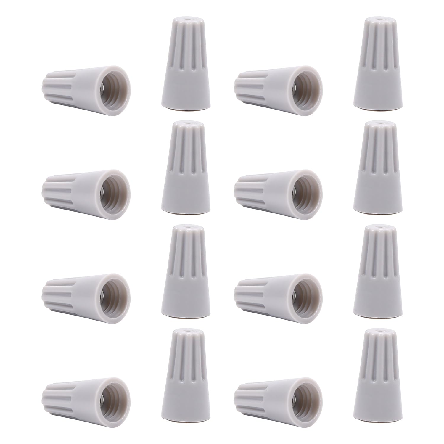 Fielect 100Pcs Electrical Wire Connectors Nut Screw Terminals Wire Caps ...
