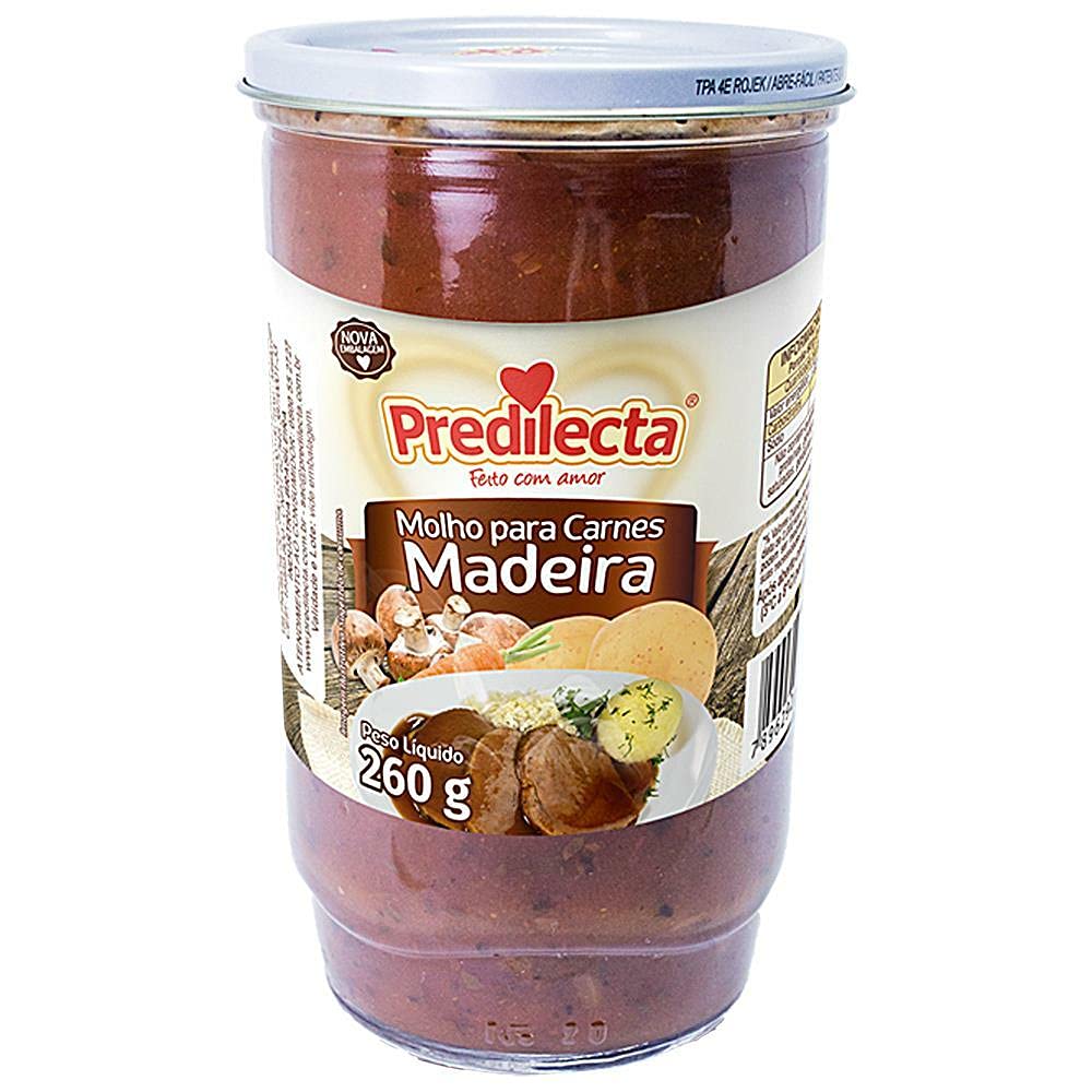 Amazon.com: Molho Madeira Predilecta | Salsa Brasileña Premium ...