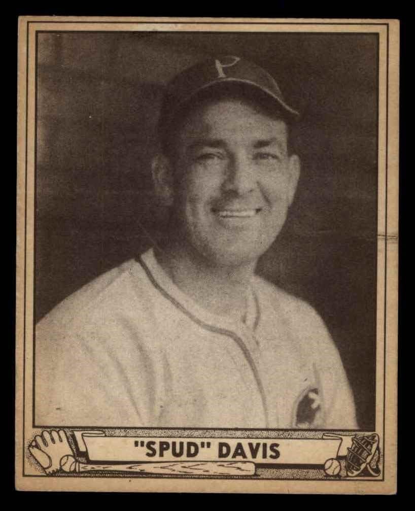 Amazon.com: 1940 Play Ball # 163 Spud Davis Pittsburgh Pirates ...