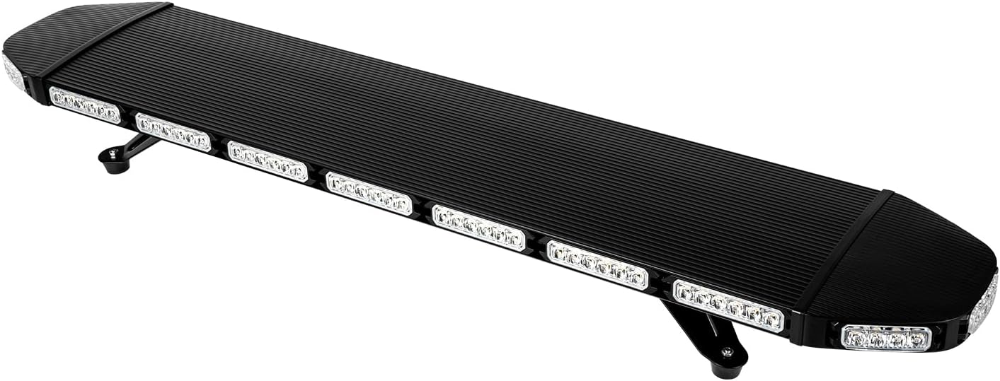 Amazon.com: 48" Amber White Emergency Light Bar, 108 LED Light Bar ...
