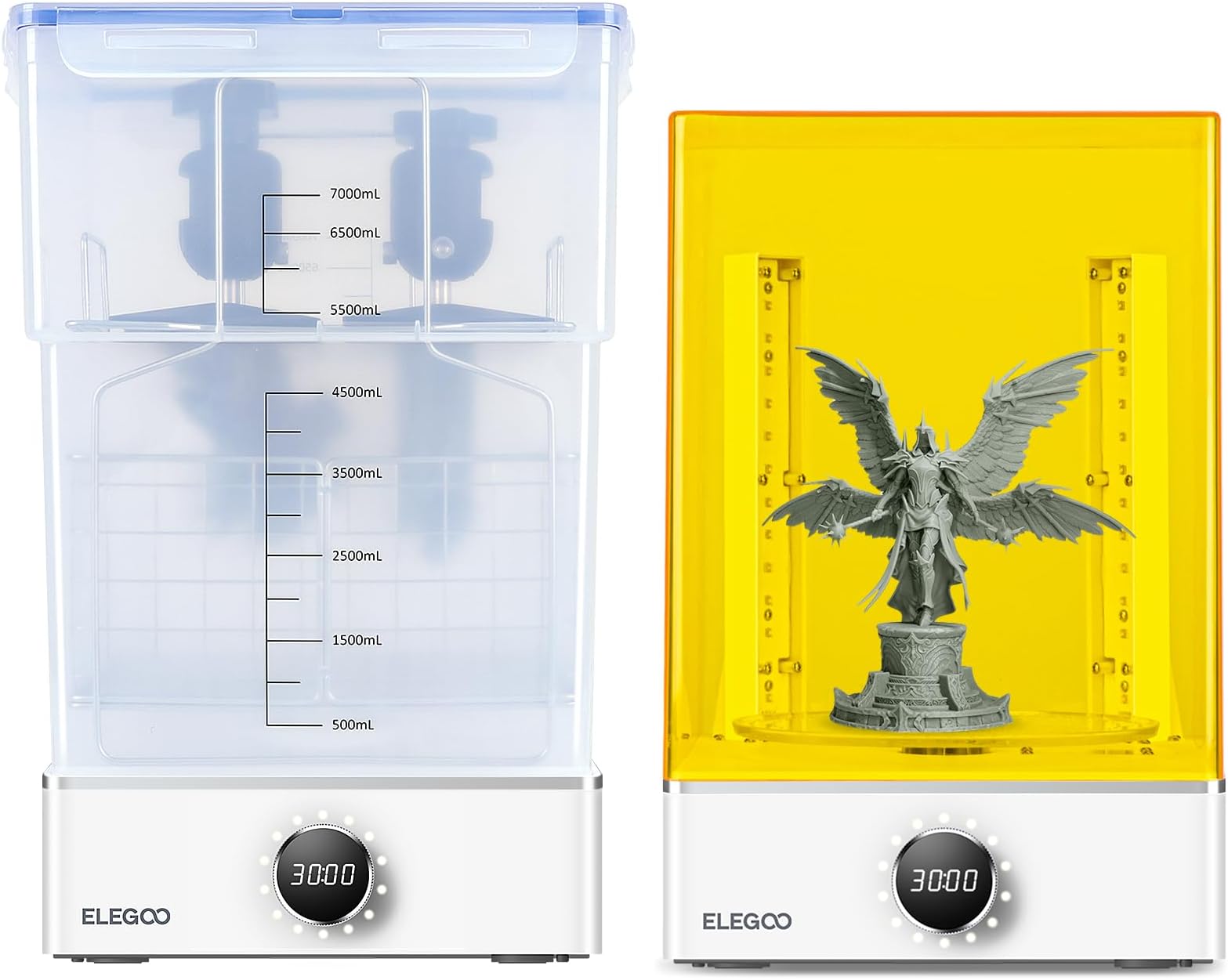 ELEGOO Mars 5 Ultra 9K MSLA Resin 3D Printer, Smart Mechanical Sensor ...