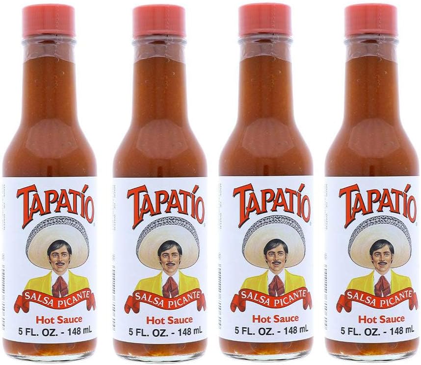 Amazon.com: Tapatio Hot Sauce - Original 5 oz Glass Bottles - Salsa ...