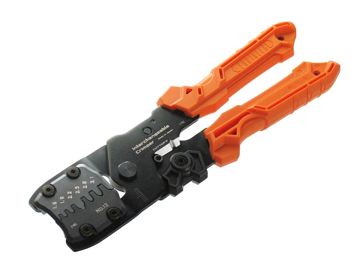 ENGINEER Precision Open Barrel Crimping Tool with Interchangeable Die ...