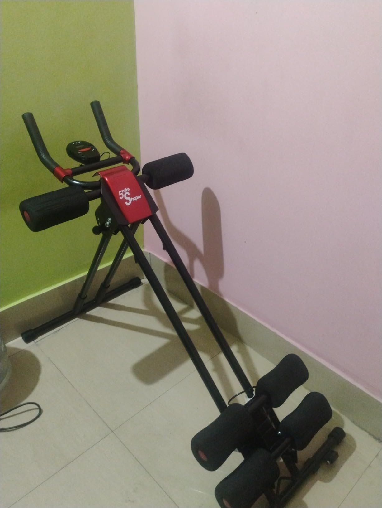 CROSSBORDER ABS Fitness Abdominal Rocket 6 Pack Gym Machine (Black ...